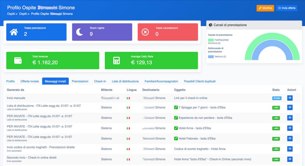 FICHE PROFIL CLIENT - FastReply®